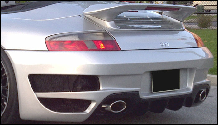 Porsche NR 997 GT Style Rear Bumper for 996 Carrera – NR Auto